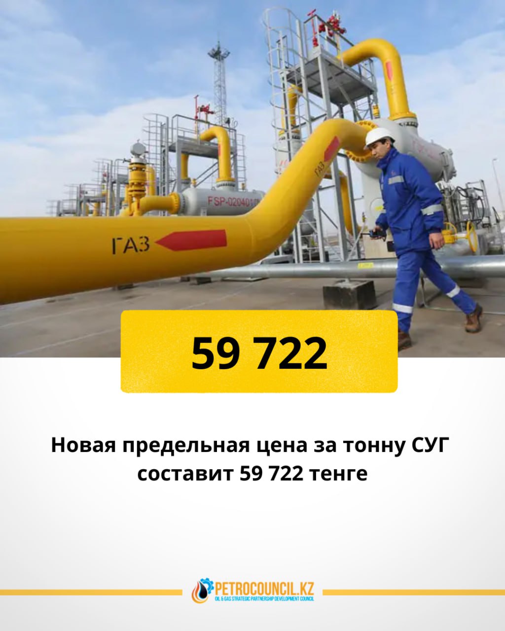 Новая предельная цена за тонну СУГ составит 59 722 тенге - AME Global